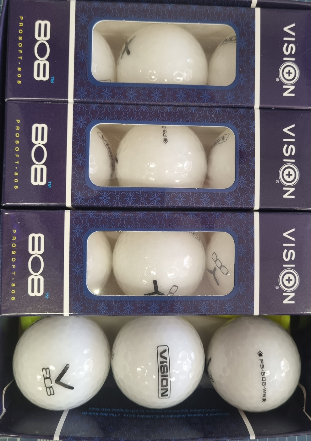 Vision Prosoft 808 Crystal White 12 Pack – Battery Golf Buggies